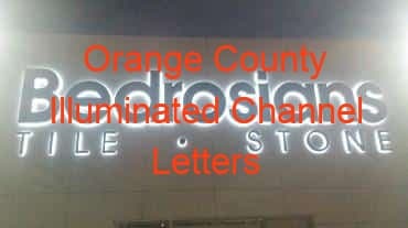 Orange County Illuminated Channel Letters - Sign Company Orange County ...